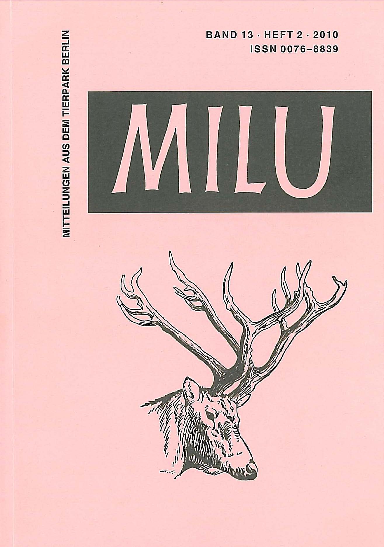 Schüling Buchkurier - MILU Band 13 - Heft 2 (2010)