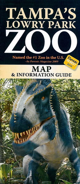 Schüling Buchkurier - Tampa`s Lowry Park Zoo - Map & Information Guide